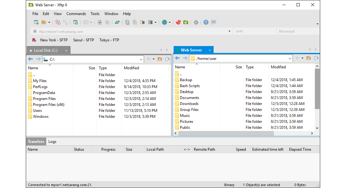 XFTP – NetSarang Website