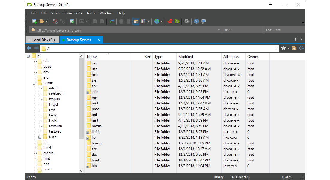 XFTP – NetSarang Website